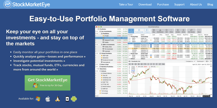 7 Best Stock Portfolio Trackers Investment Tracking Software 